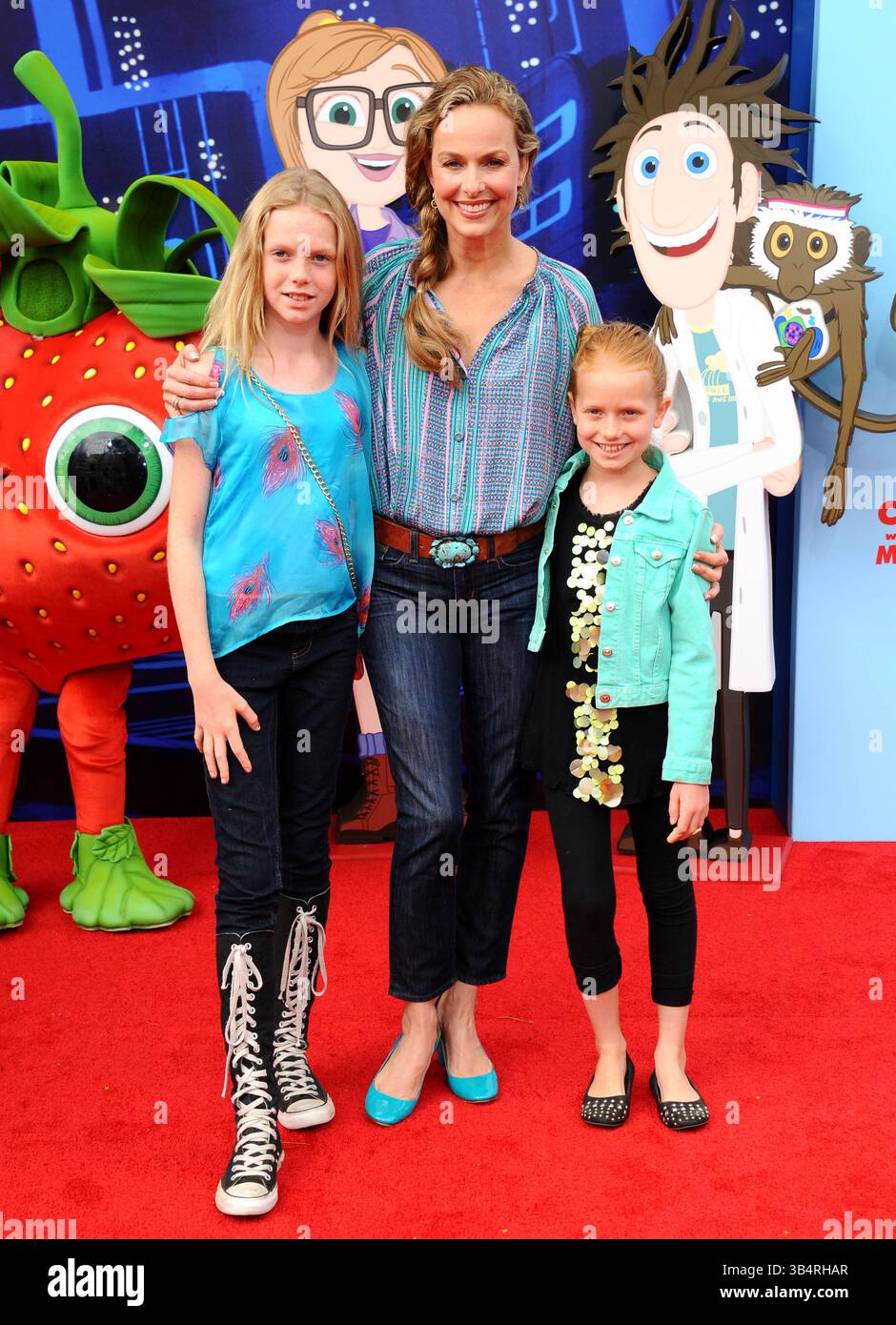 Melora Hardin at the premiere of 'Cloudy With A Chance Of Meatballs 2 ...