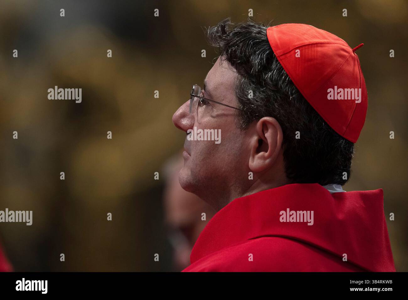 Vatican City, Vatican, 30 April 2025. Cardinal Cardinale Frank Leo ...