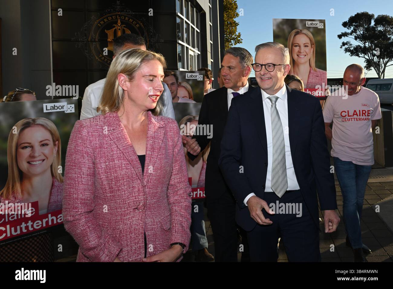 Adelaide, Australia. 01st May, 2025. Australian Prime Minister Anthony ...