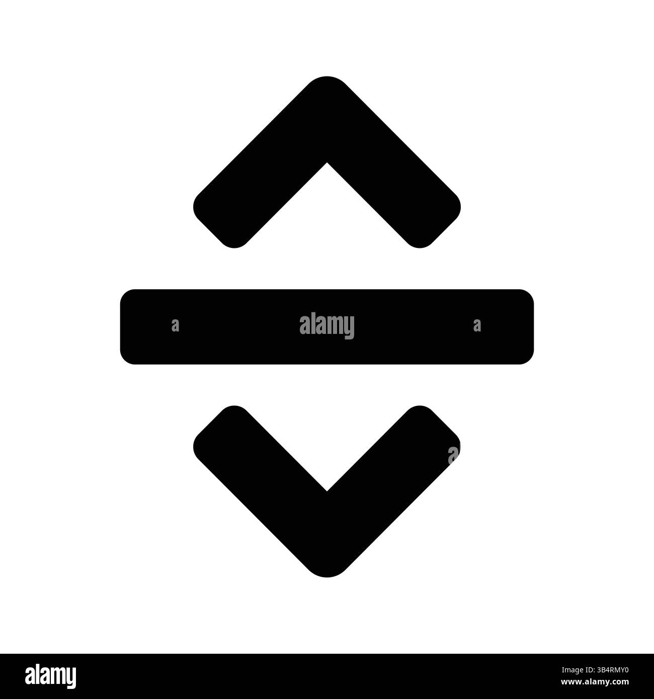 Vertical resize arrows vector design Stock Vector Image & Art - Alamy