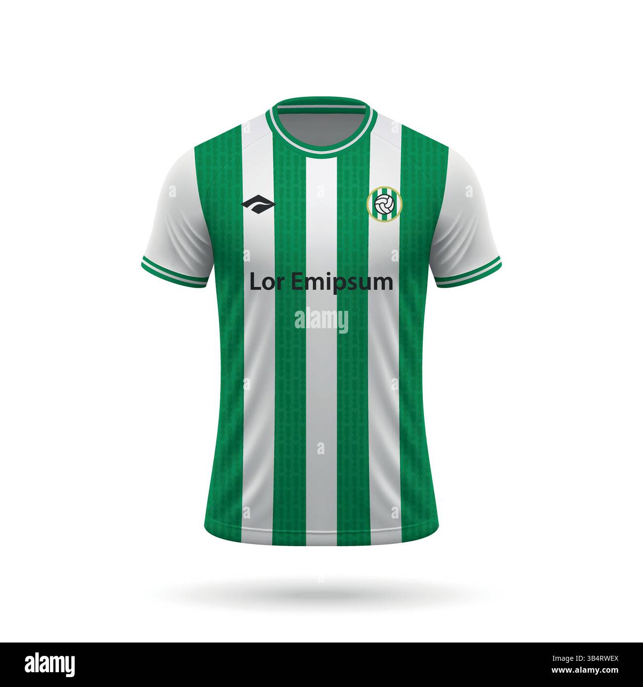 3d realistic soccer jersey in Banfield style, football club shirt ...