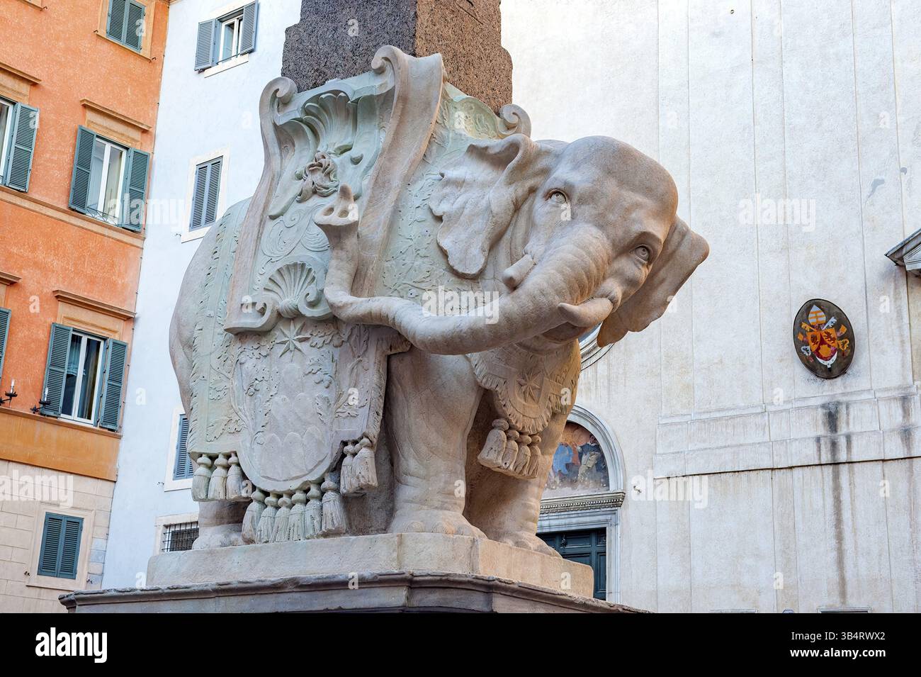 Elephant designed by Gian Lorenzo Bernini commissioned by Ercole ...