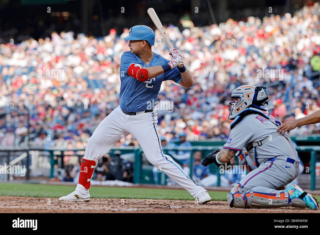 WASHINGTON, DC - APRIL 26: Washington Nationals first baseman Nathaniel ...