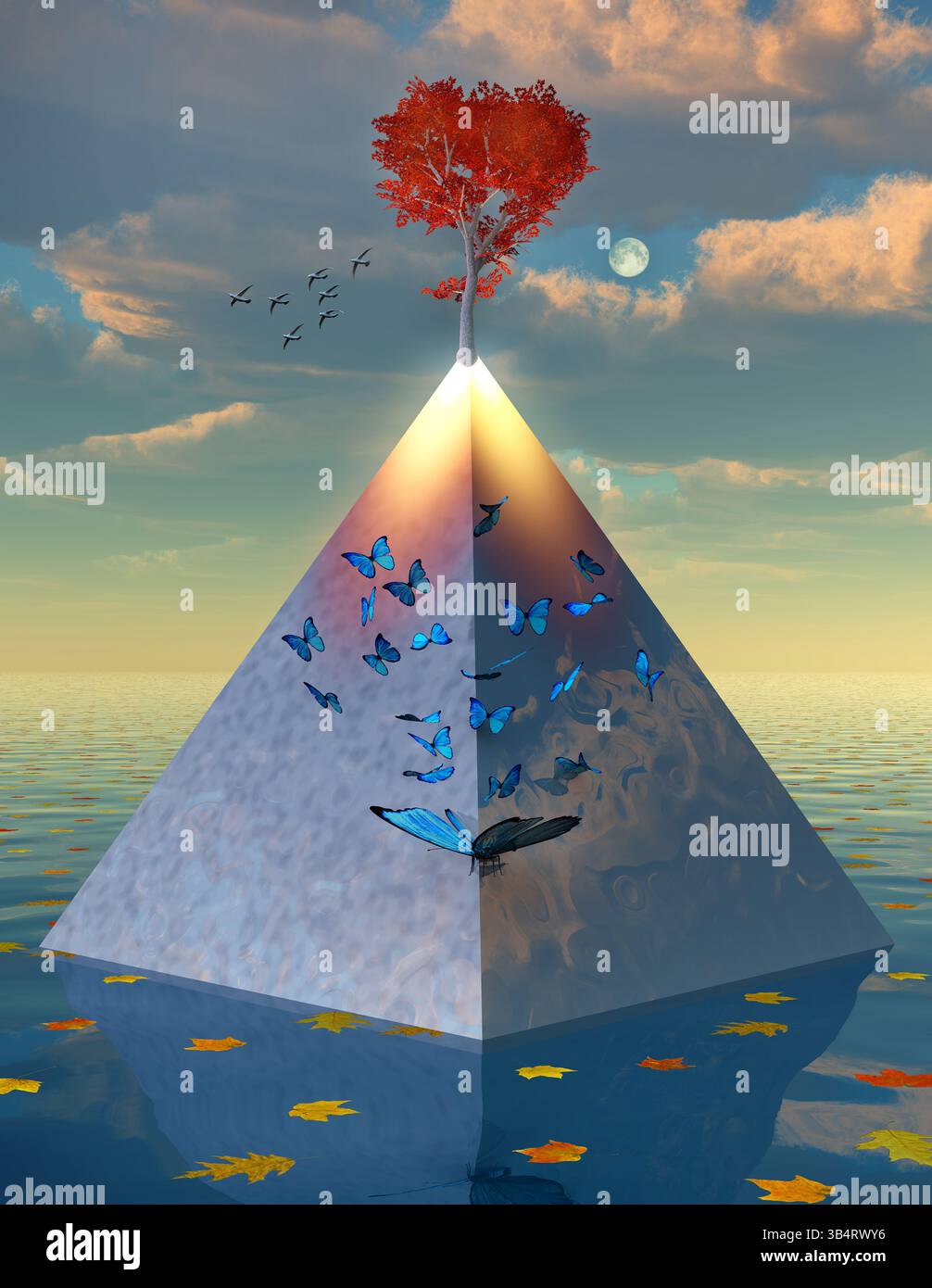 Energy pyramid hi-res stock photography and images - Alamy