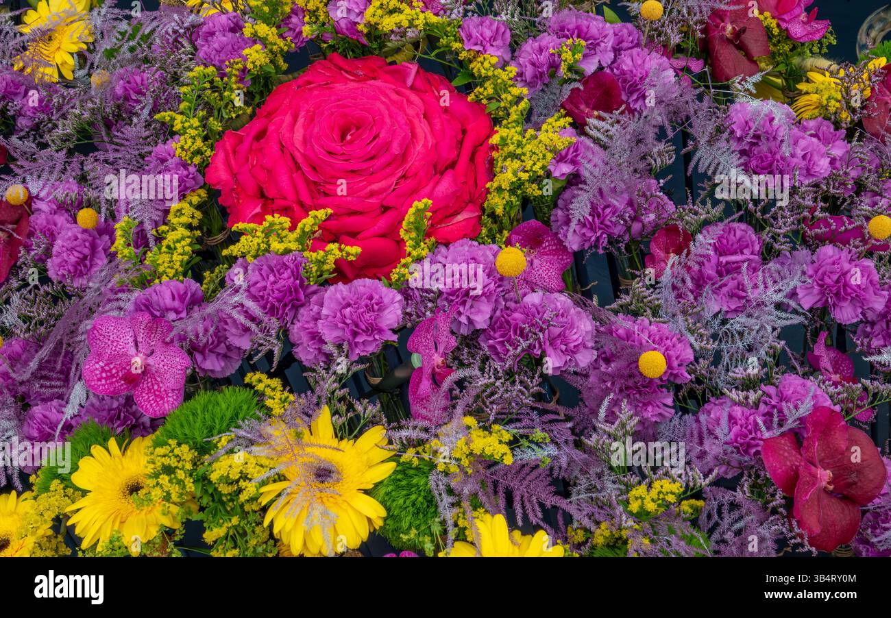 Flower show displays Stock Photo - Alamy