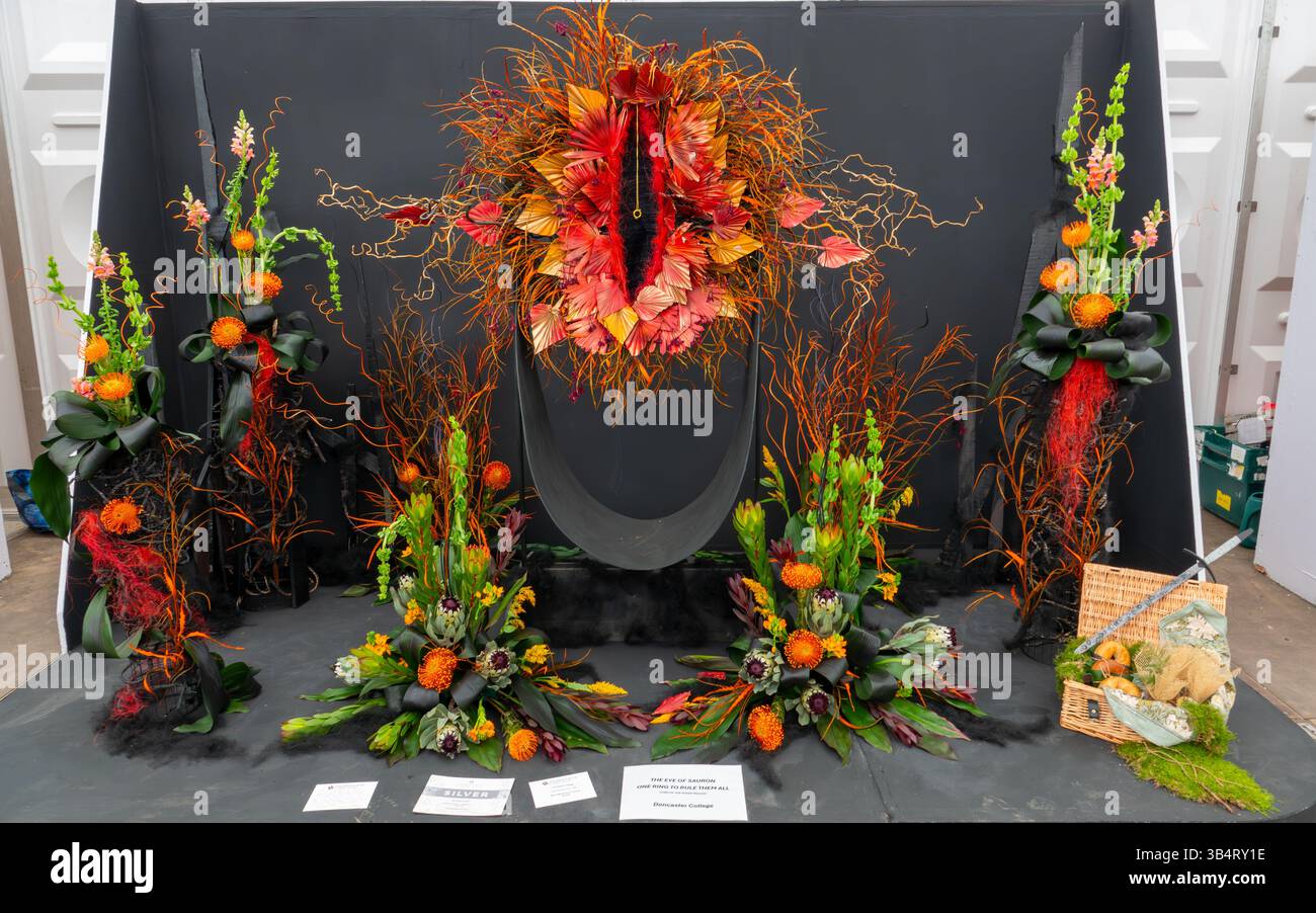Flower show displays Stock Photo - Alamy