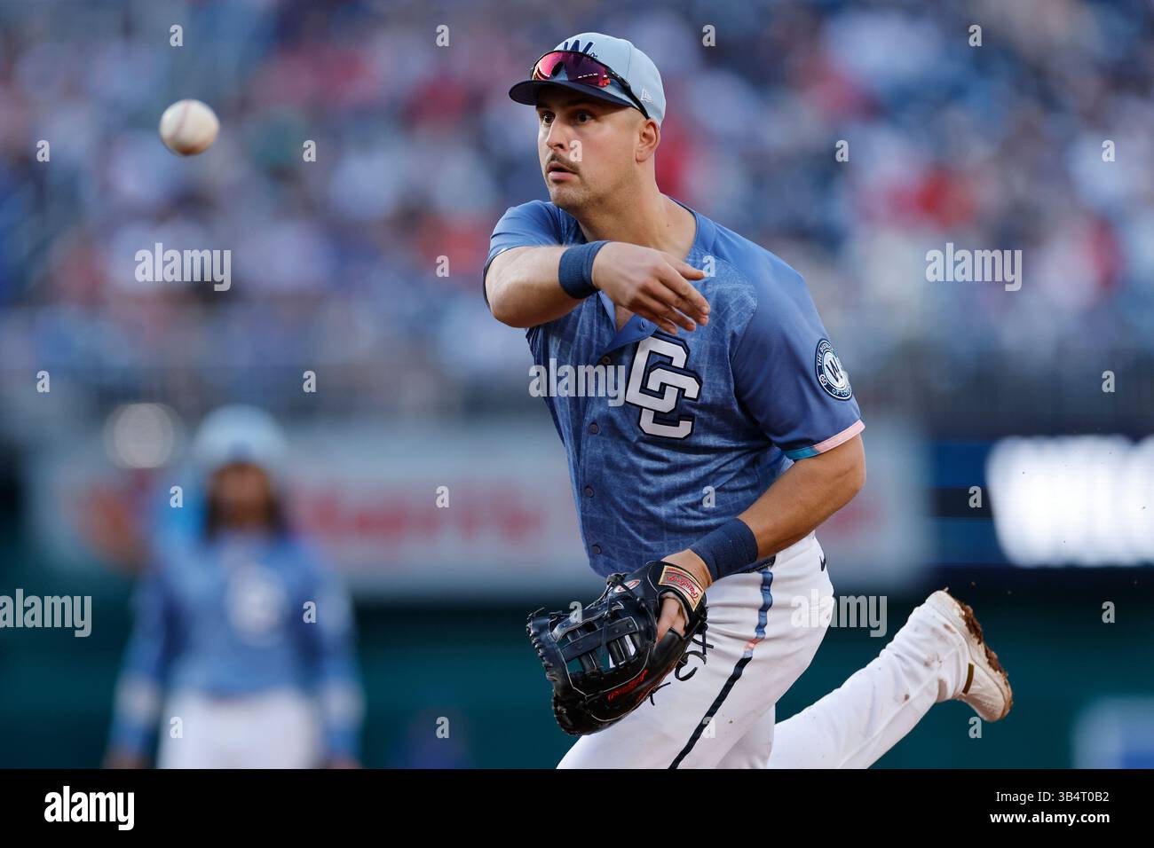 WASHINGTON, DC - APRIL 26: Washington Nationals first baseman Nathaniel ...