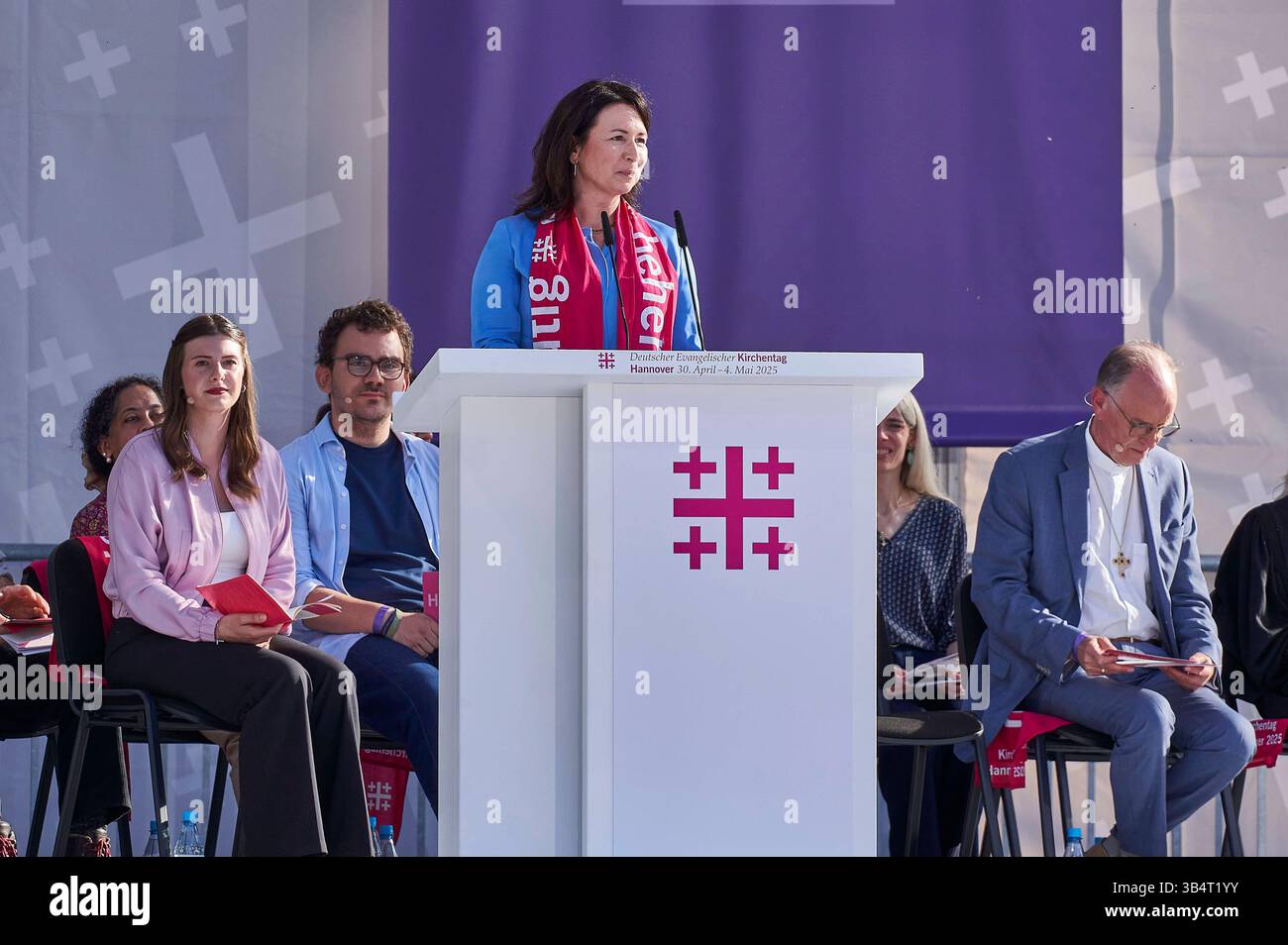 Anja Siegesmund beim Eröffnungsgottesdienst des 39. Evengelischen ...