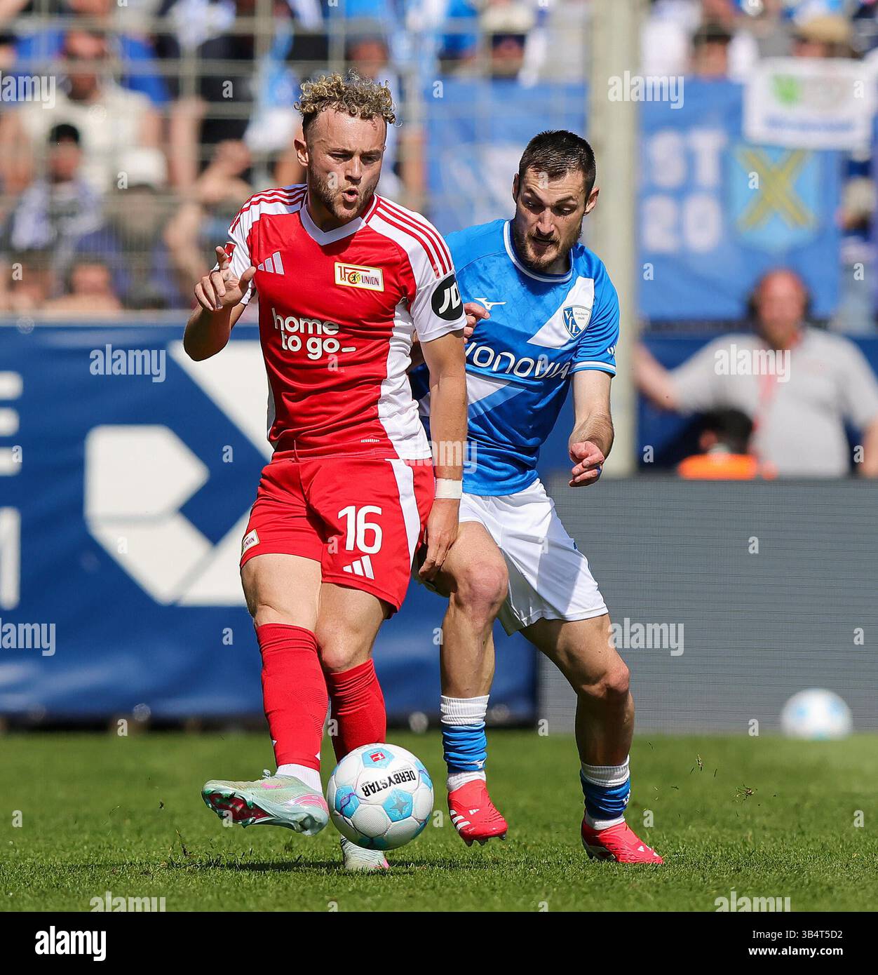 Bochum, Deutschland. 27th Apr, 2025. firo: 04/27/2025, football, soccer ...