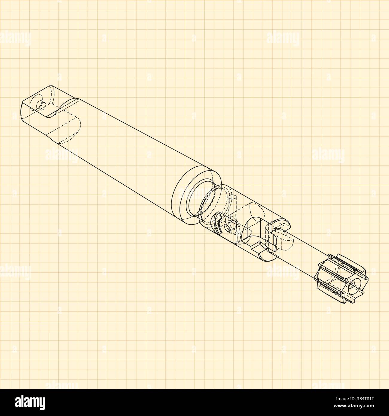 Mechanical engineering drawings. Tap tools, borer. Technical Design ...