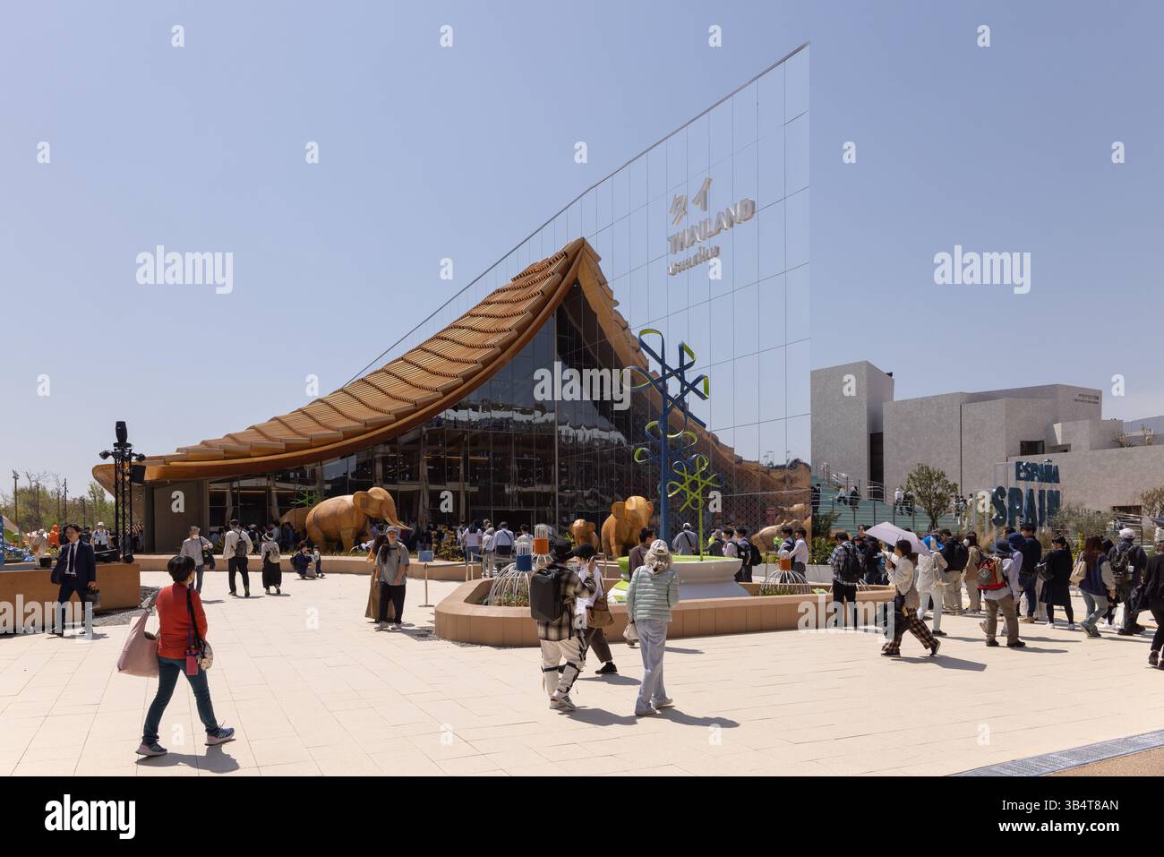 Thai Pavilion at Osaka Expo 2025 Stock Photo - Alamy