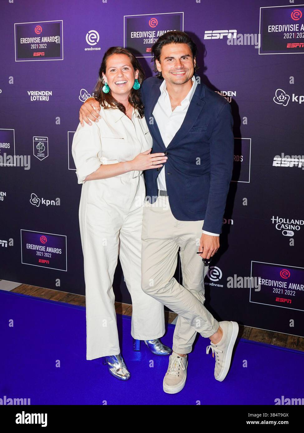 UTRECHT, NEDERLAND - 30 AUGUSTUS - Sanne van Dongen en Milan van Dongen ...