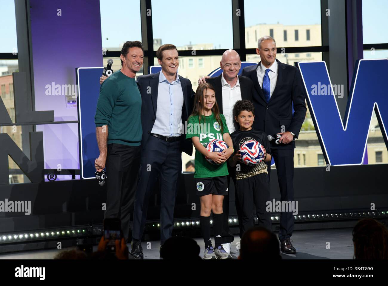 New York, USA. 30th Apr, 2025. Hugh Jackman, Hugh Evans, Co-Founder ...