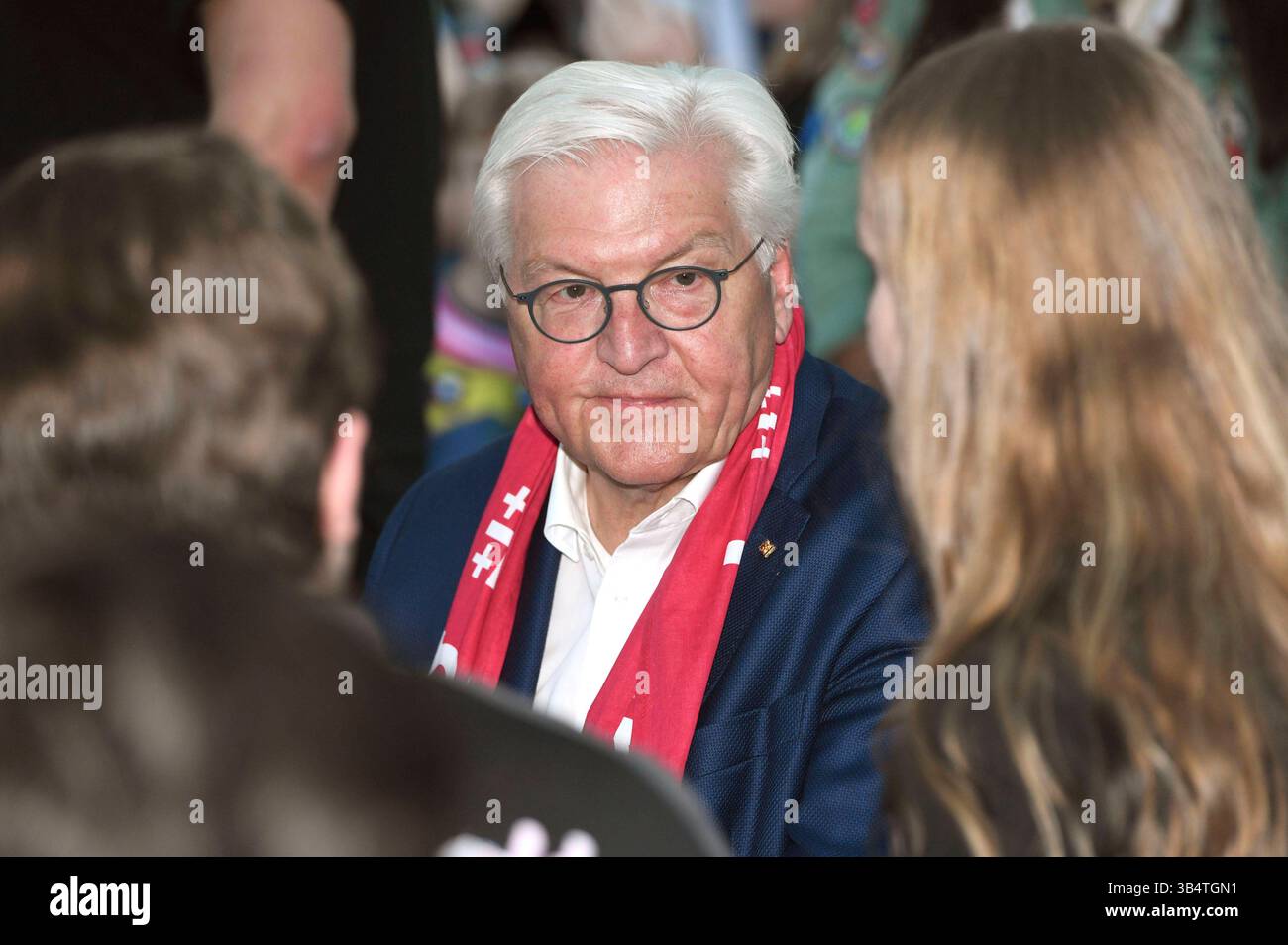 Frank-Walter Steinmeier beim Rundgang auf dem 39. Deutschen ...