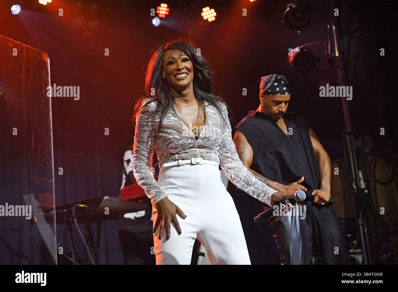 LONDON, ENGLAND - APRIL 30: Vernie Bennett of ‘Eternal’ performing at ...