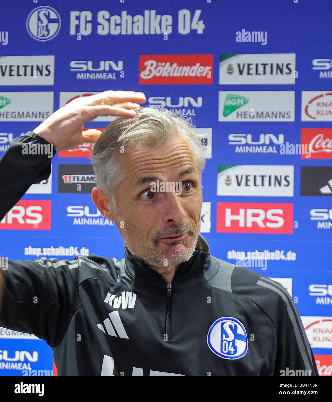 Gelsenkirchen, Deutschland. 23rd Apr, 2025. firo: April 23, 2025 ...