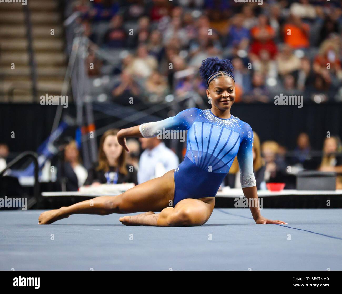 March 19, 2022: Florida's Trinity Thomas performs her floor routine ...