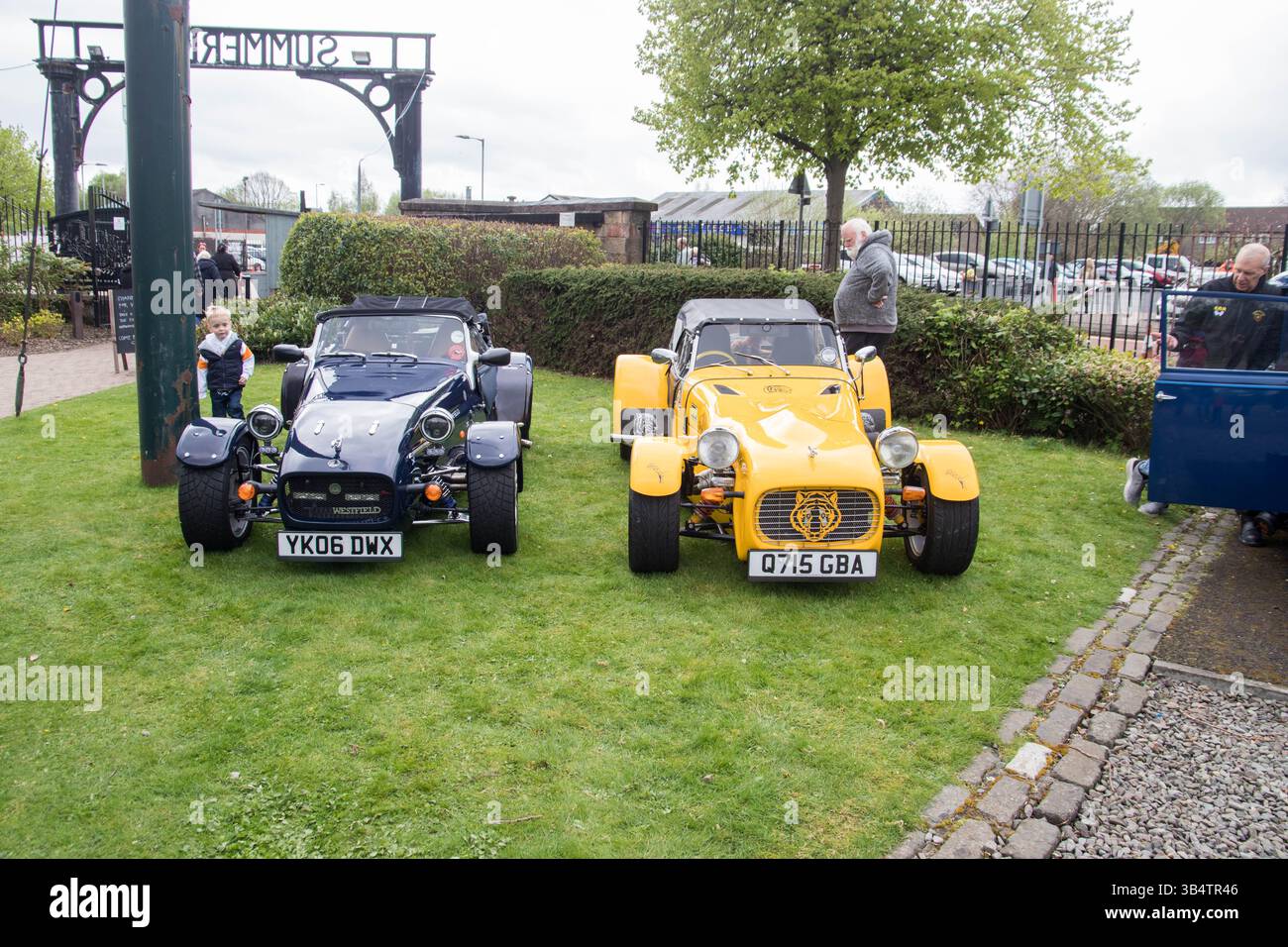 Westfield sport and sei car on display at car show Stock Photo - Alamy