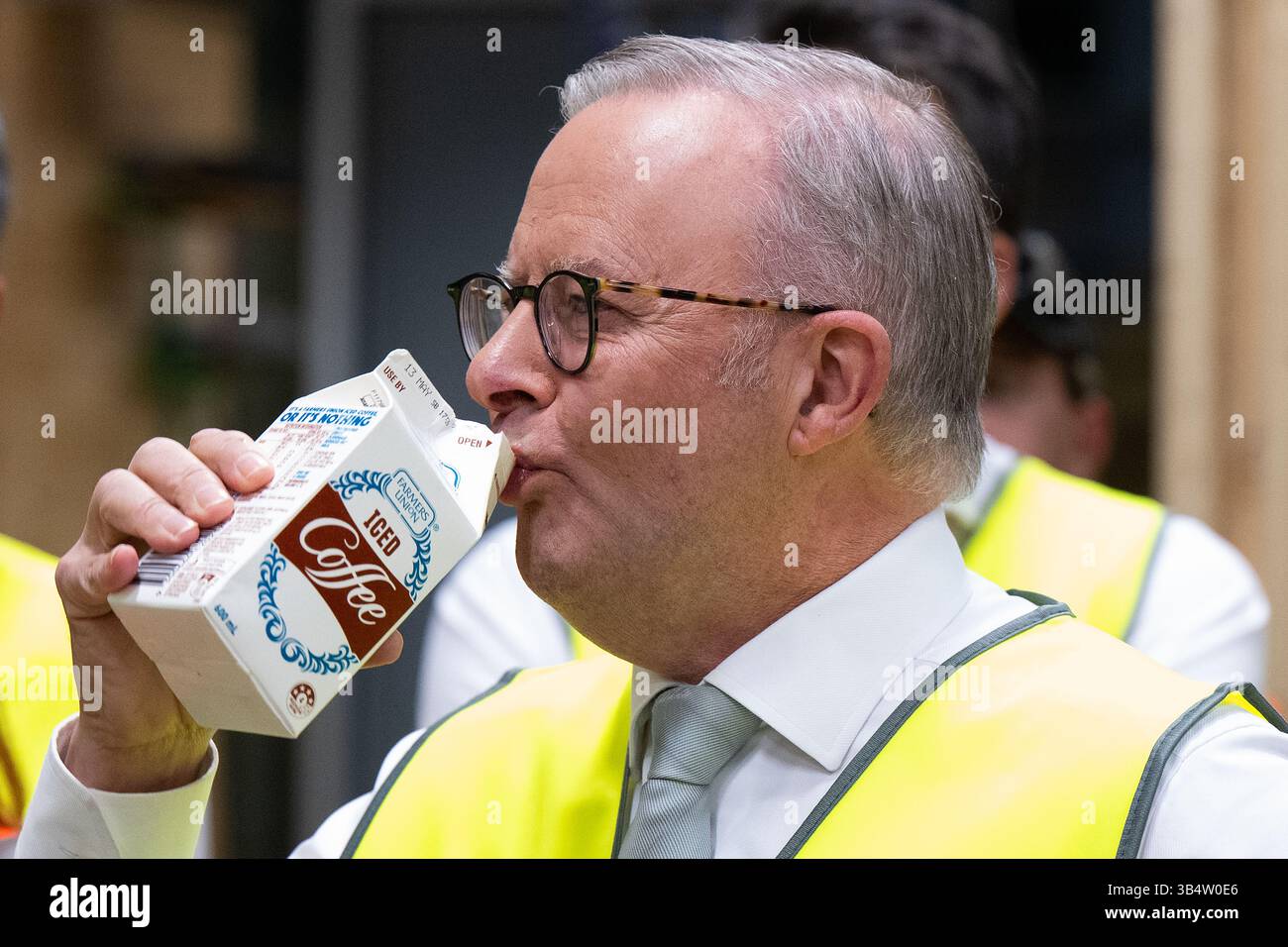 Adelaide, Australia. 01st May, 2025. Australian Prime Minister Anthony ...