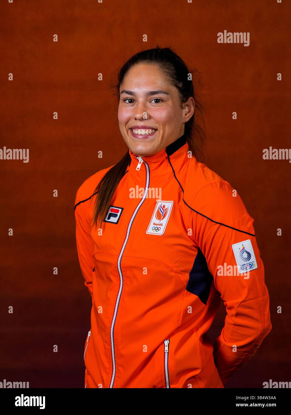 ARNHEM, NETHERLANDS - JUNE 6: Pleuni Cornelisse during a Photo Session ...