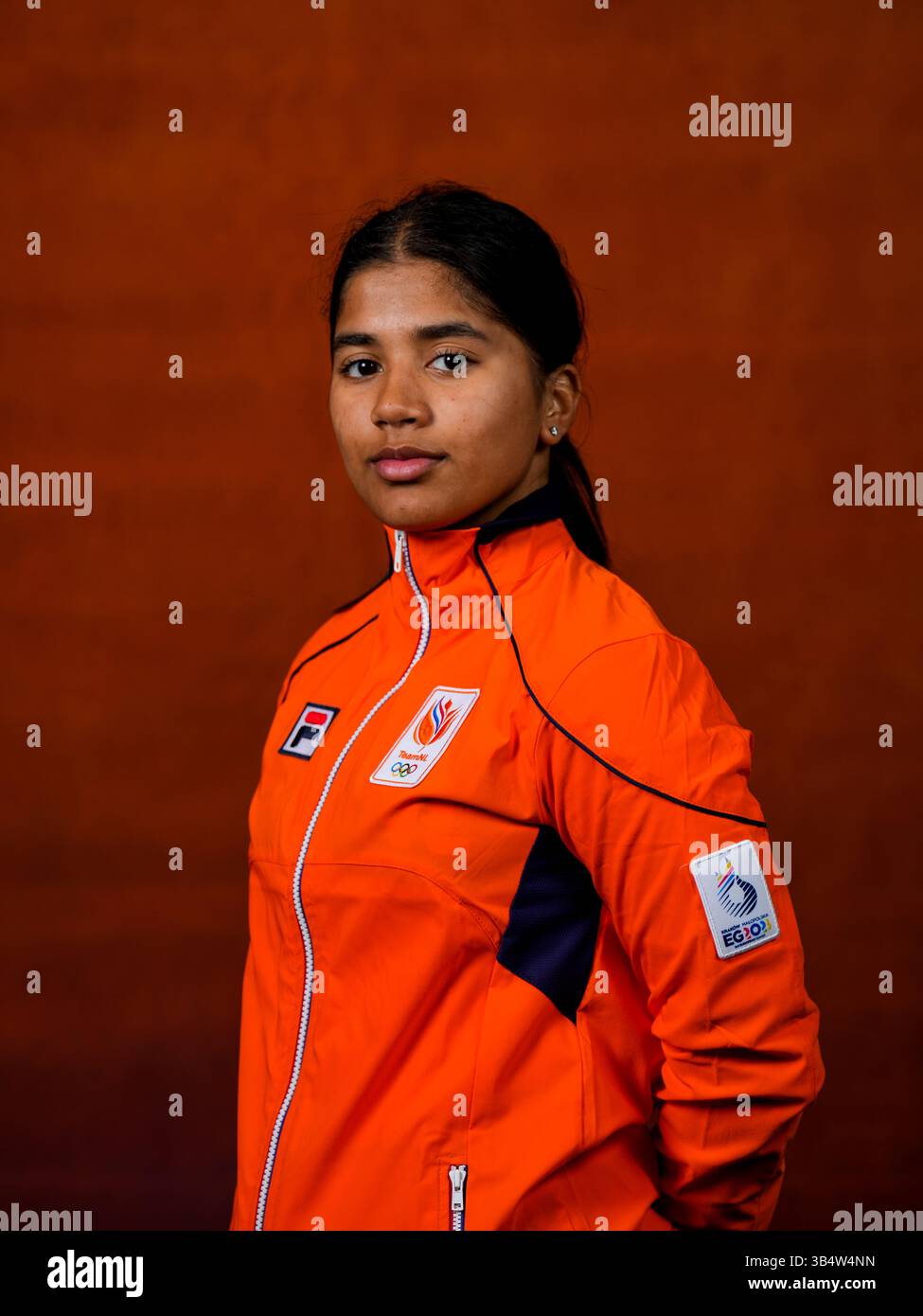 ARNHEM, NETHERLANDS - JUNE 7: India Sardjoe during a Photo Session for ...