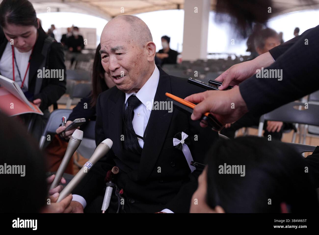 Shigemitsu MATSUZAKI, the vice president of the Minamata Disease ...
