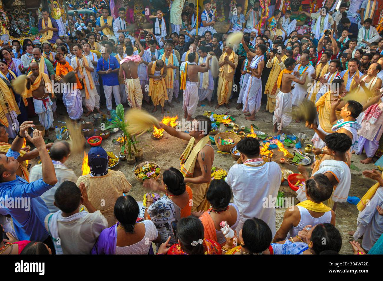 July 1, 2022: The Hindu community celebrates the Ratha Yatra festival ...