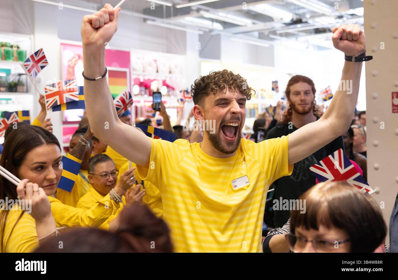 EDITORIAL USE ONLY Store manager, Matt Gould, at the new IKEA City ...