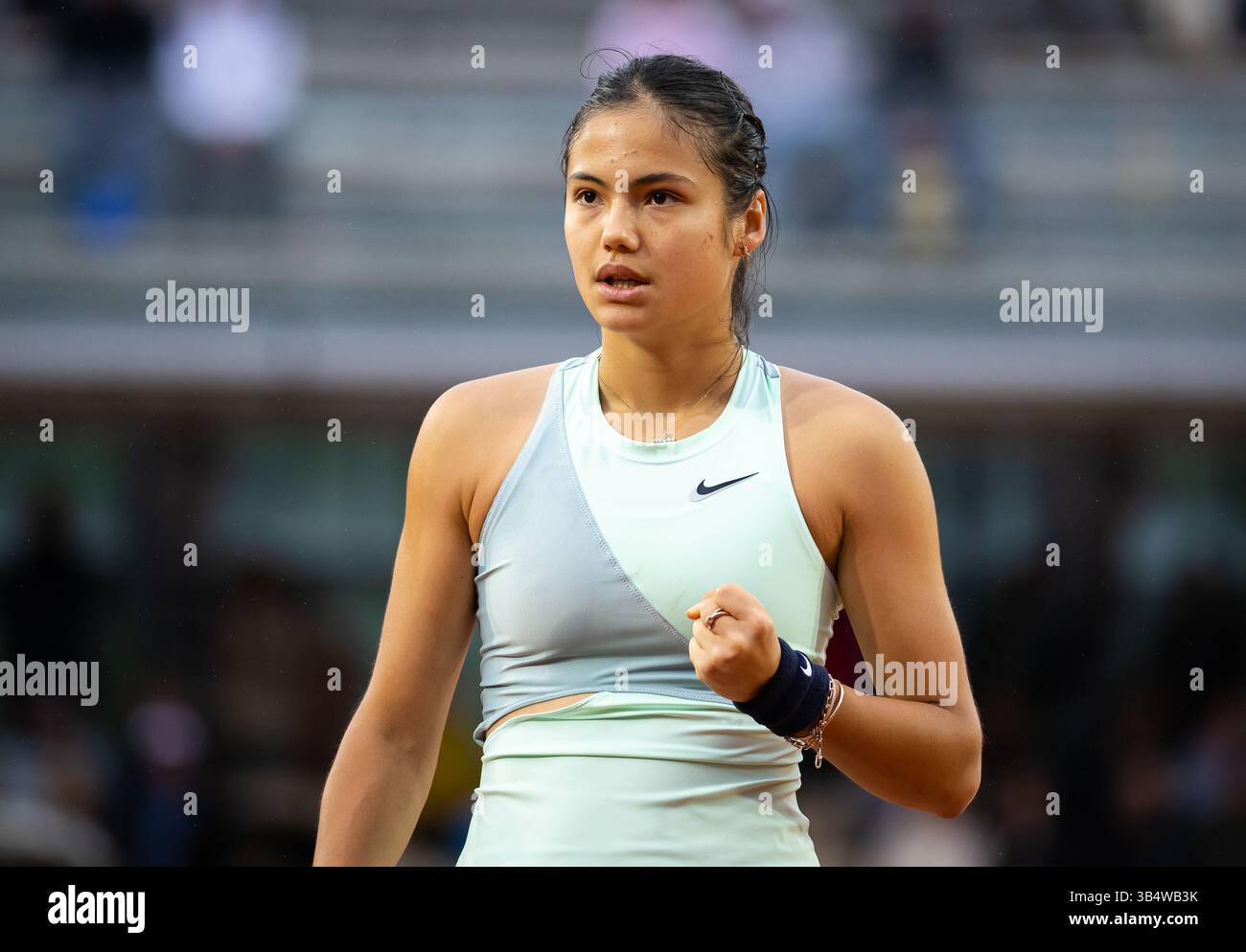 May 23, 2022, PARIS, PARIS, FRANCE: Emma Raducanu of Great Britain in ...