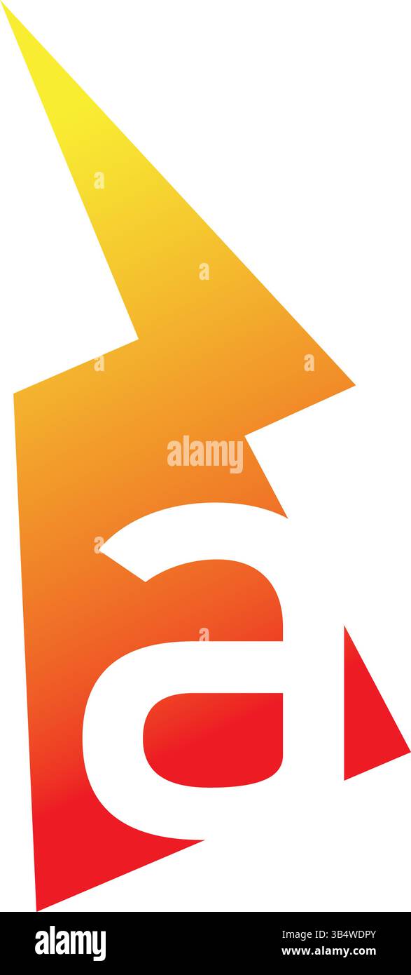 Energy symbol lightning electric power Stock Vector Images - Alamy