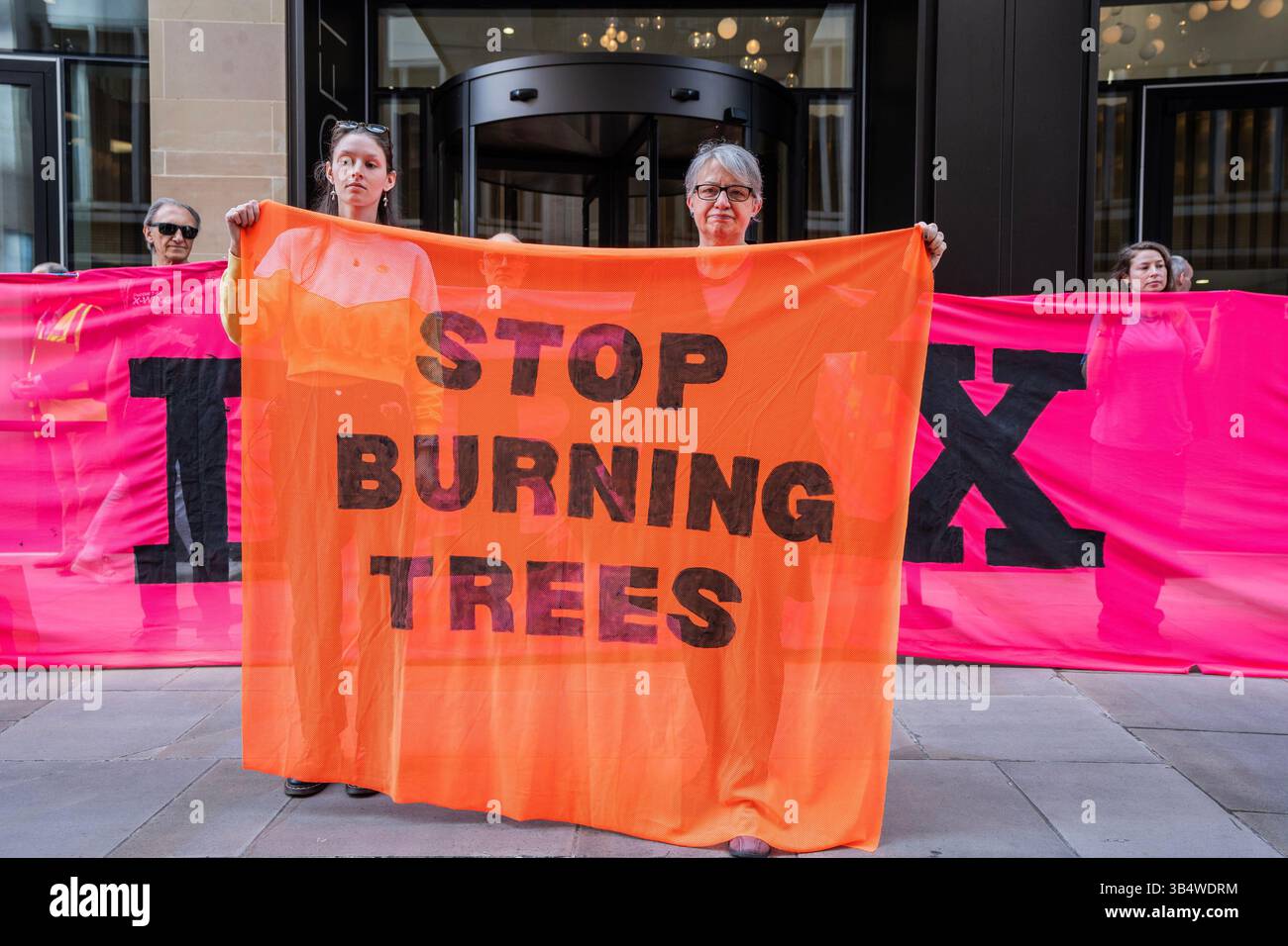 London, England, UK. (1st May 2025) Climate Change activists from AXE ...