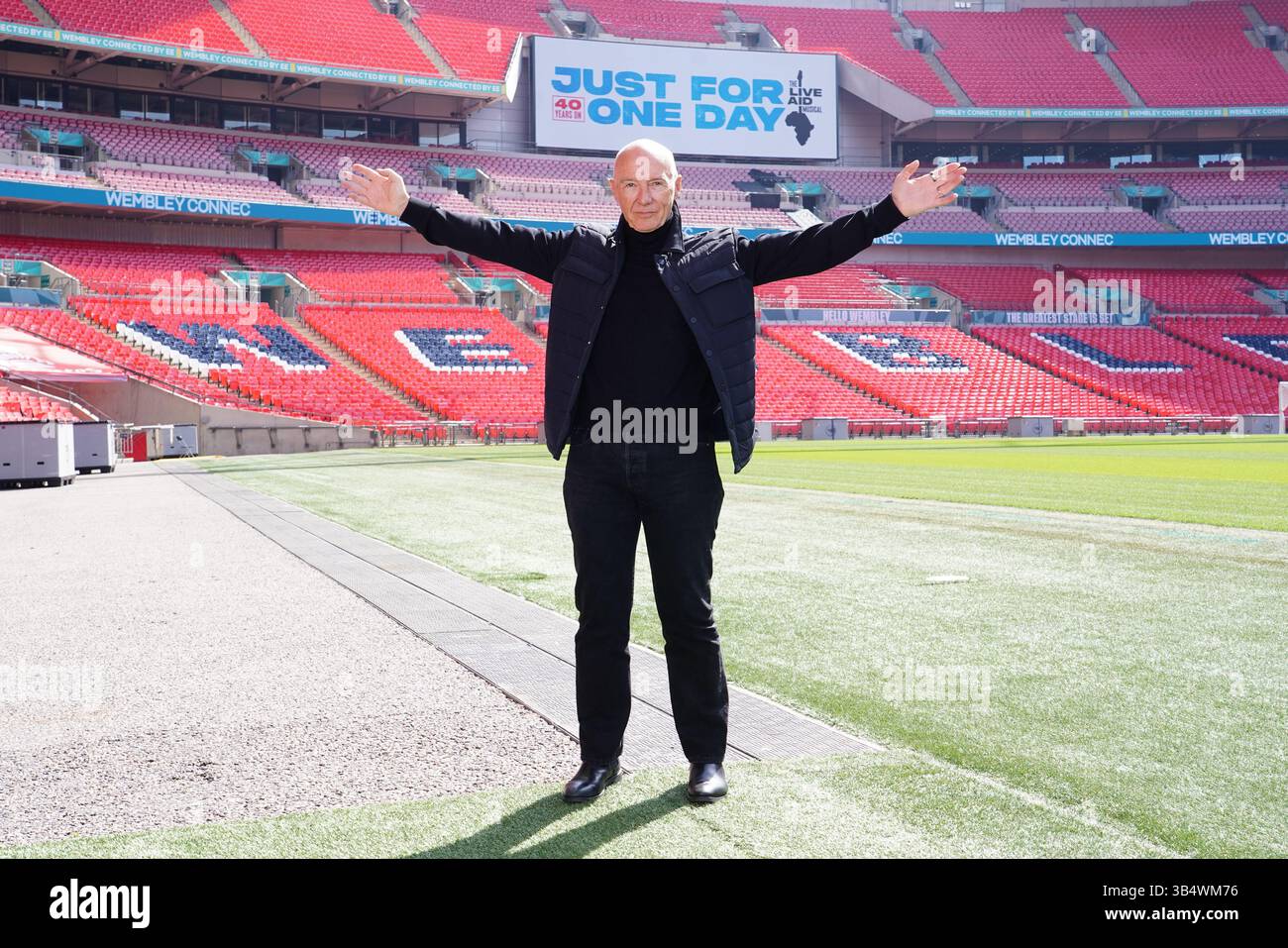 Midge Ure during the launch event for the Live Aid musical 'Just For ...