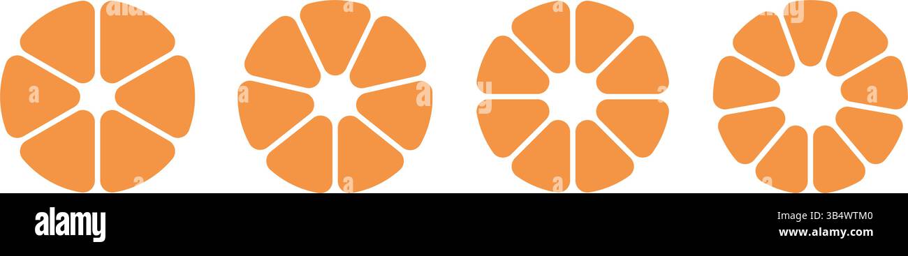 Circle divided into 9 hi-res stock photography and images - Alamy