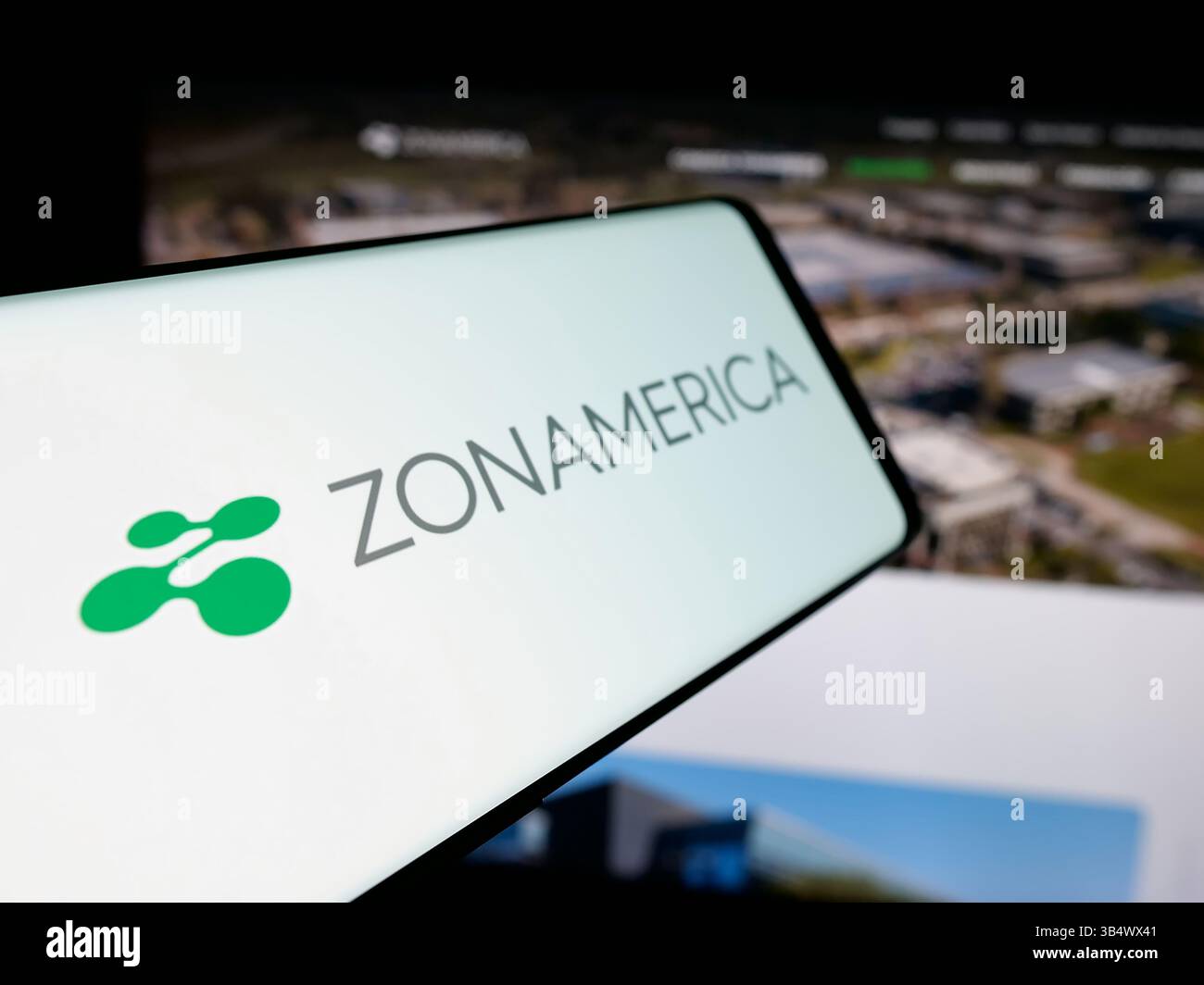 Zonamerica logo hi-res stock photography and images - Alamy