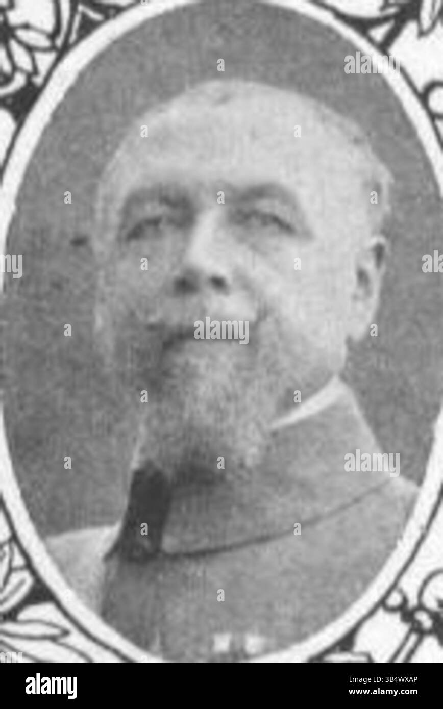 Portrait of Frederic Villiers, a renowned war artist and correspondent ...