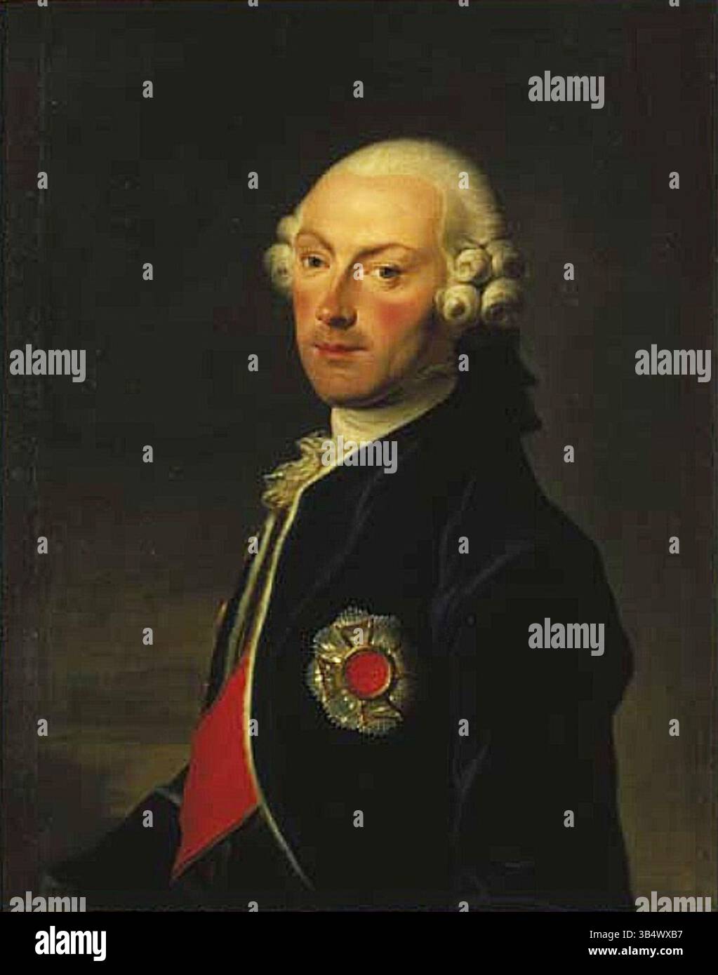 A portrait of Christian IV of Palatinate-Zweibrücken, painted by Johann ...