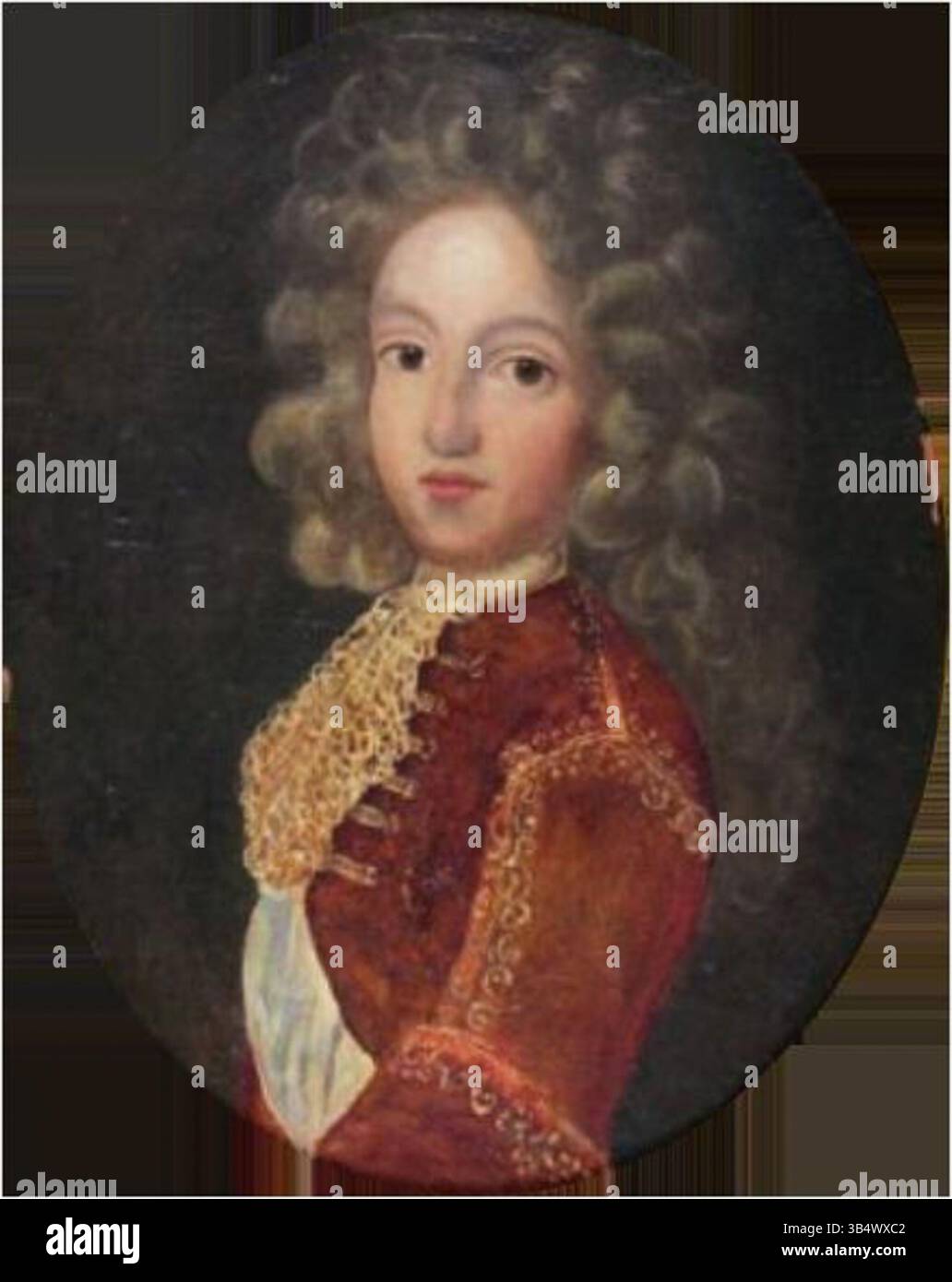 This portrait, painted around the turn of the 17th to 18th century, is ...