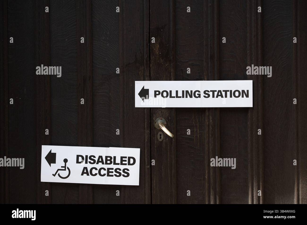 Beaconsfield, Buckinghamshire, UK. 1st May, 2025. A Polling Station ...