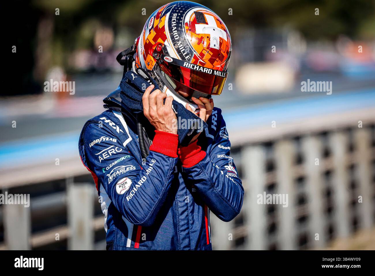 Le Castellet, France. 01st May, 2025. SAUCY Grégoire (swi), United Autosports, Oreca 07, LMP2 ...
