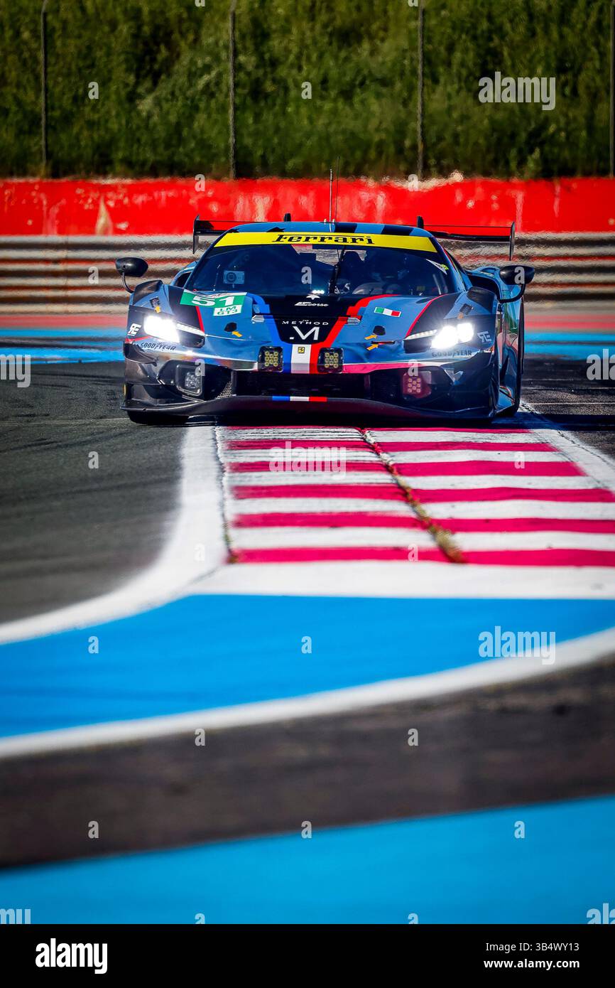 Le Castellet, France. 01st May, 2025. 51 RIGON Davide (ita), SAMANI Charles-Henri (fra), LAURSEN ...