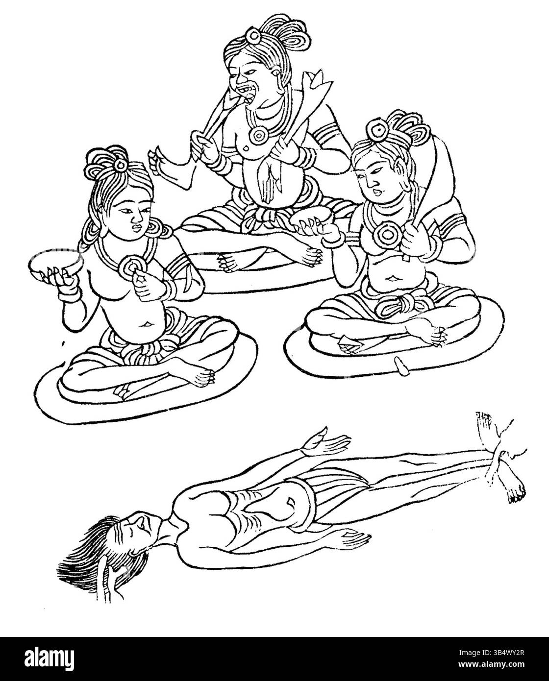 Buddhist art symbols Cut Out Stock Images & Pictures - Alamy