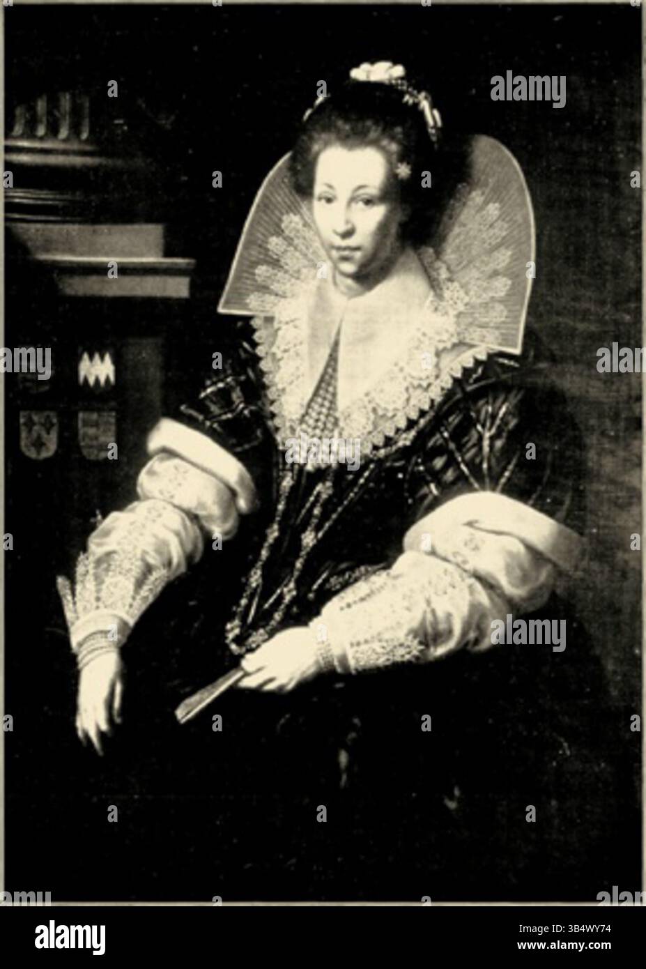 This 17th-century portrait, attributed to Paulus Moreelse, possibly ...