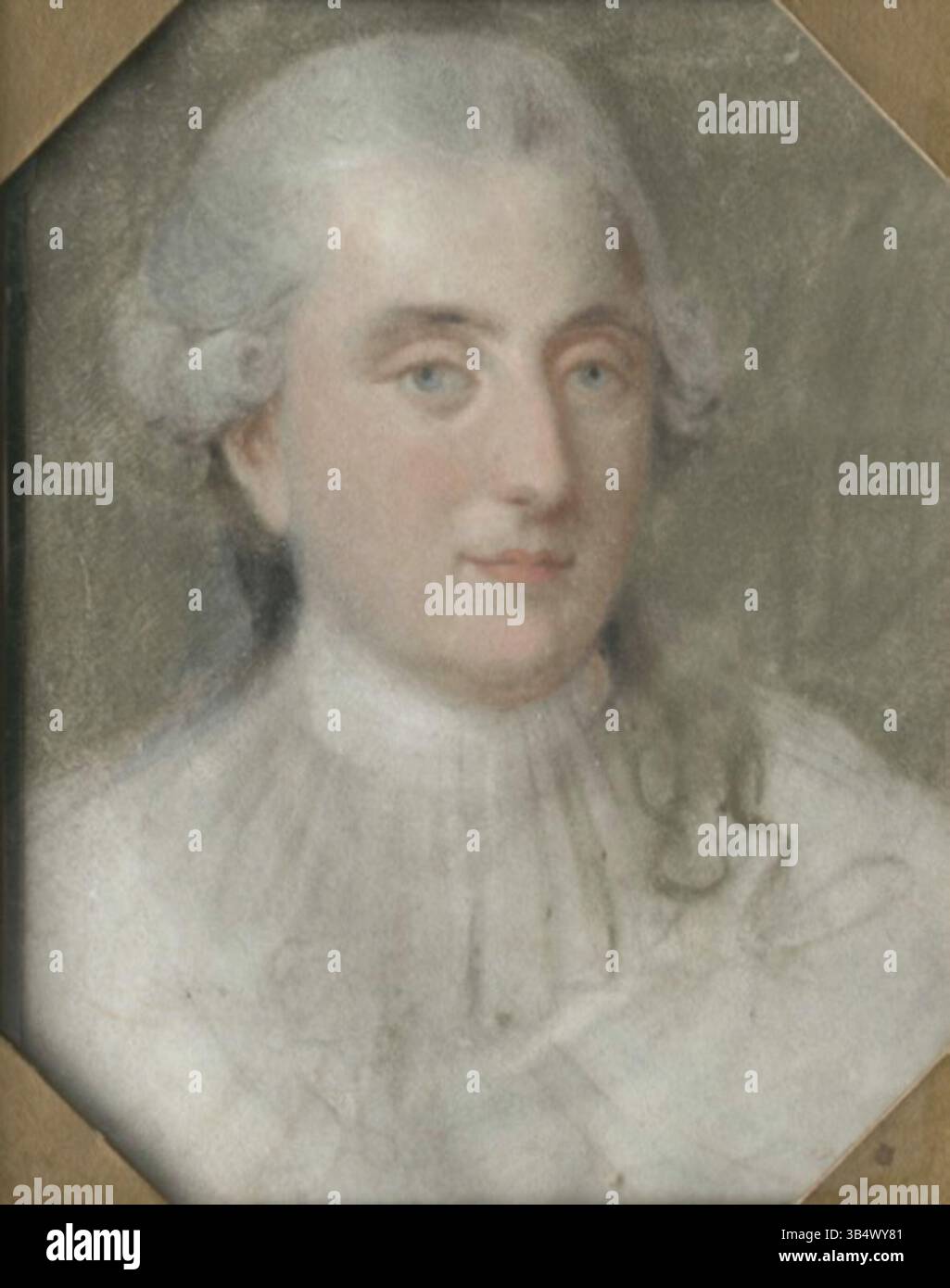 This pastel portrait attributed to Johann Heinrich Schmidt from 1772 ...