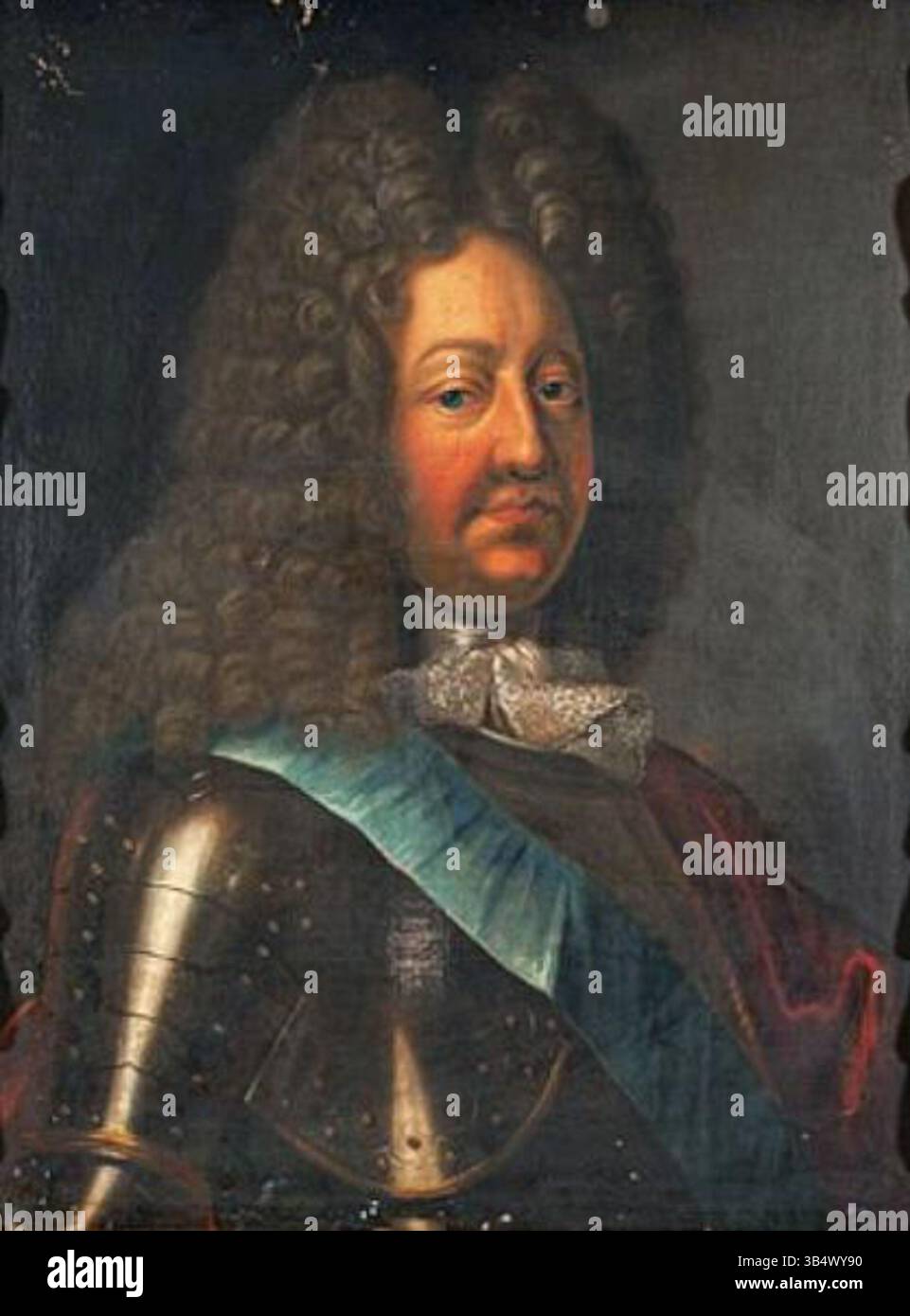 This 18th-century portrait, originally misidentified as Louis XIV ...