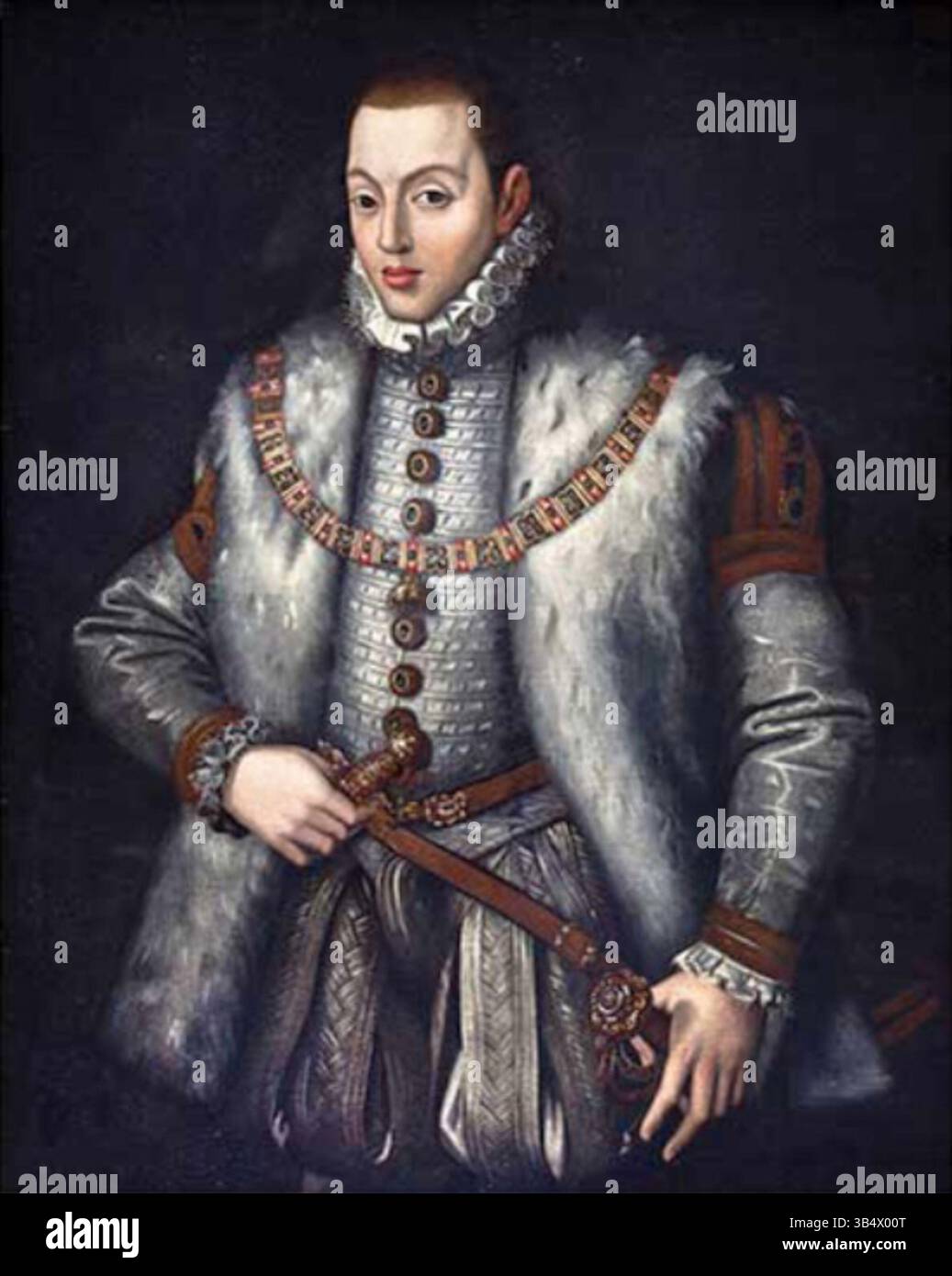 This portrait of Don Carlos, Prince of Asturias, painted by Alonso ...