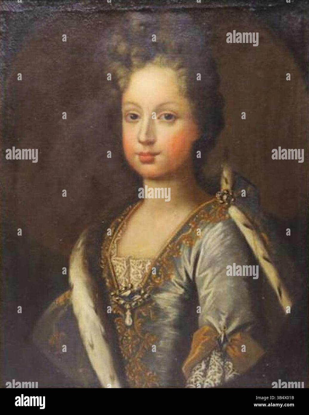 This portrait from the turn of the 17th/18th century shows Marie ...