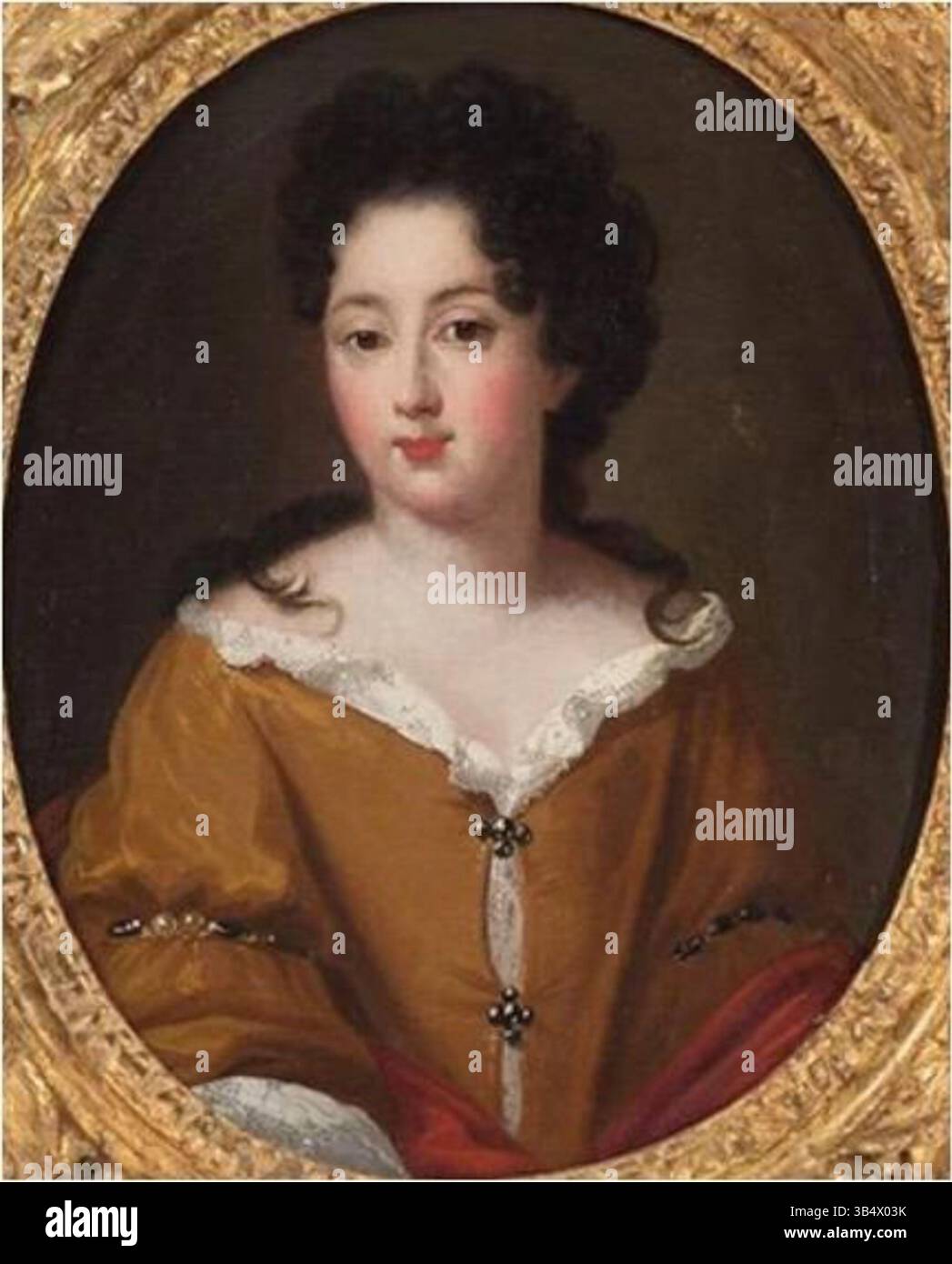 This 17th-century portrait from the French School is presumed to depict Anne de Souvré, a French ...