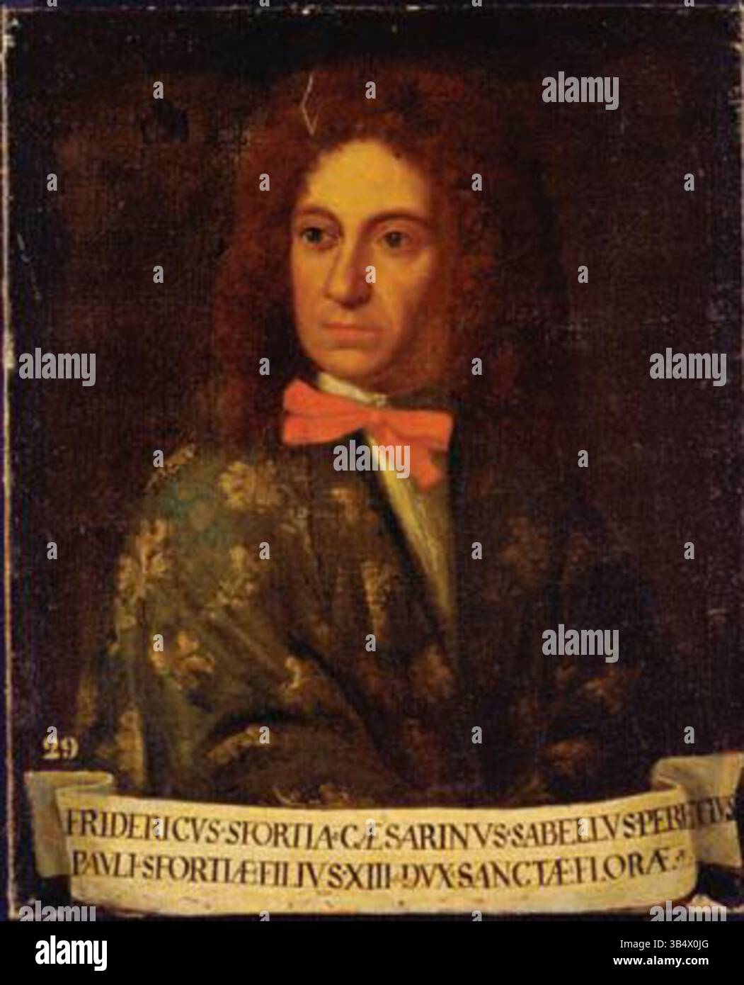 This 17th-century portrait depicts Federico Sforza Cesarini, the ...