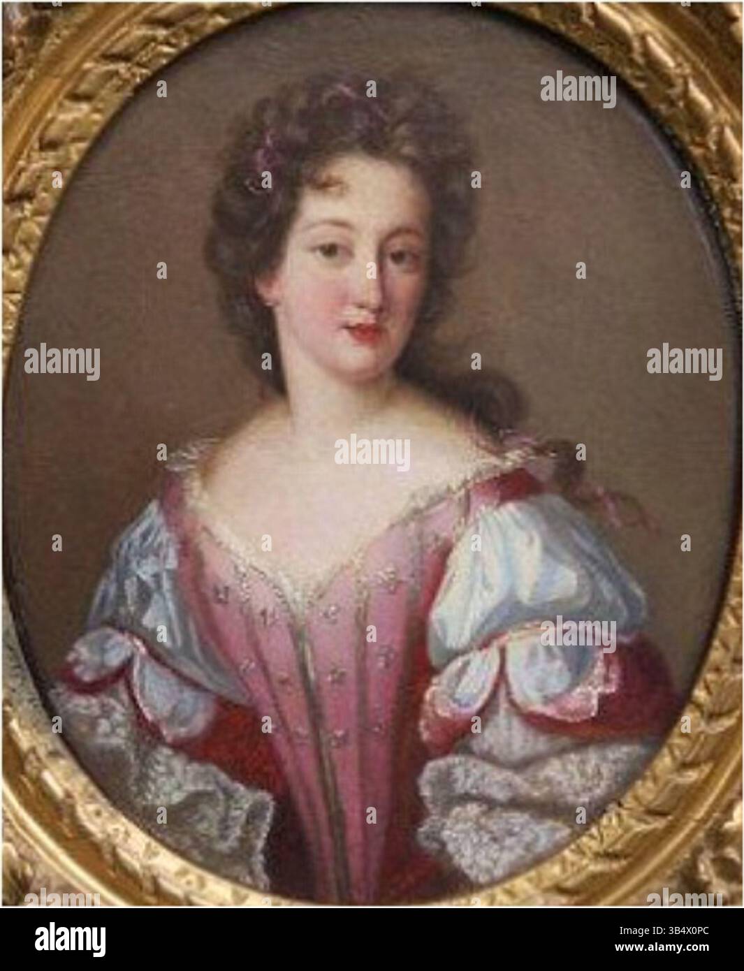 This painting, attributed to the Circle of Pierre Mignard, features ...