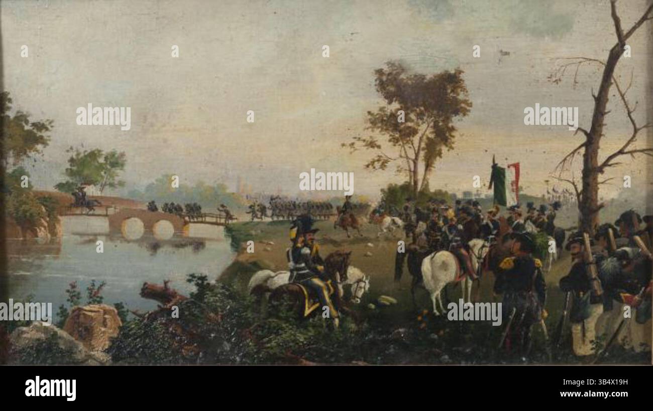 Michele Cammarano’s 1859 painting portrays King Vittorio Emanuele II of ...